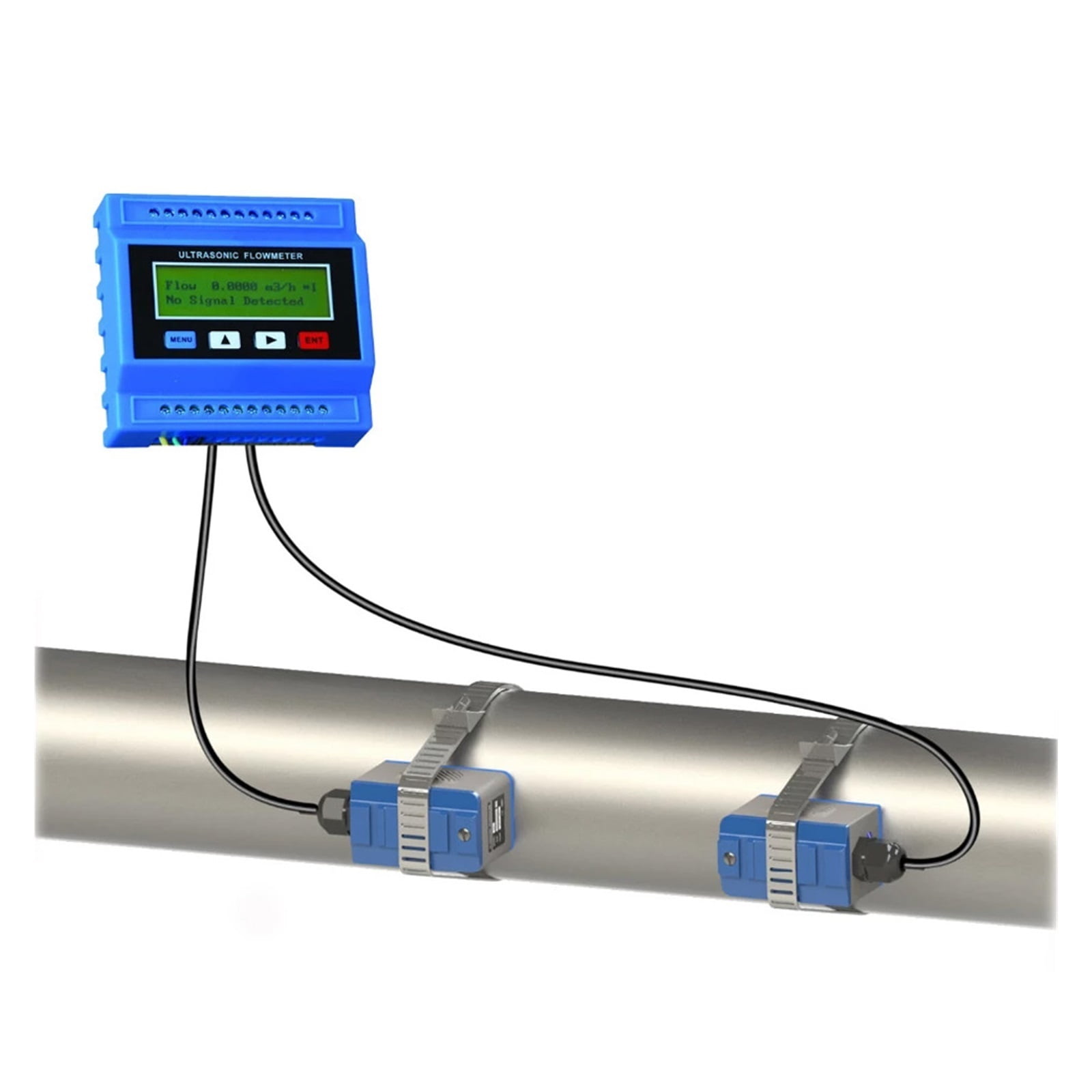 TUF-2000M Water Flow Meter, TS-2(DN15~DN100) TM-1 TL-1-HT(-30~160) High ...
