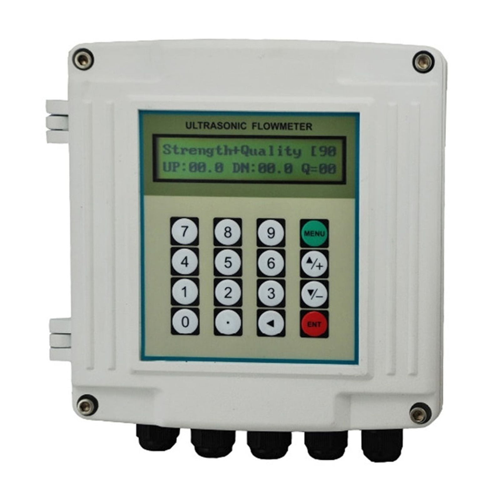 TUF-2000S Clamp On Type Liquid Water Flow Meters, Rate Fixed Wall-Mount ...