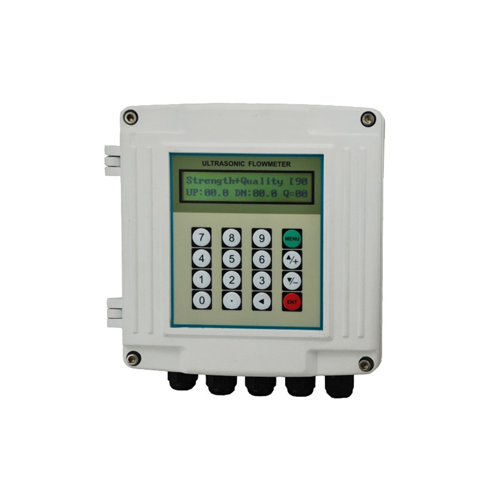 TUF-2000S Clamp On Type Liquid Water Flow Meters, Rate Fixed Wall-Mount ...