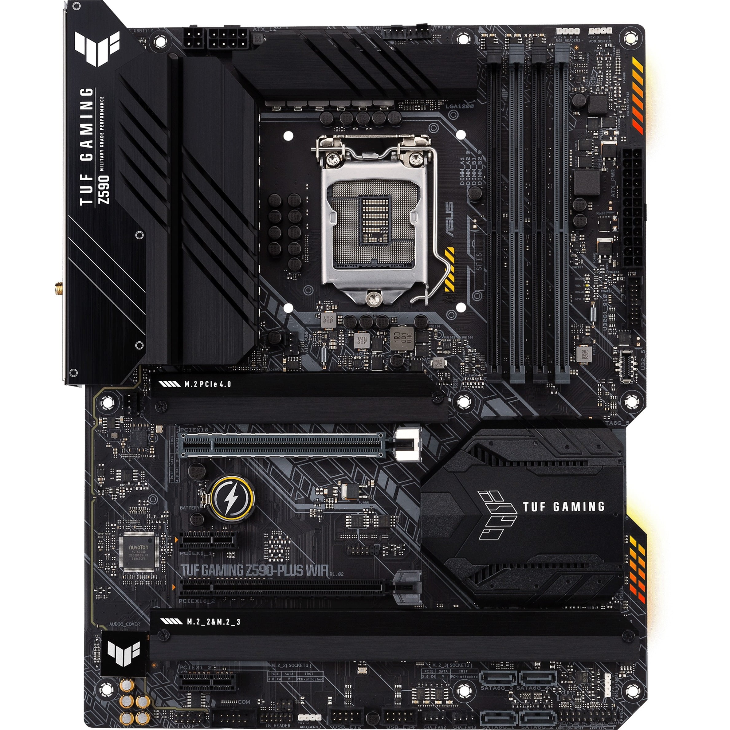 TUF GAMING Z590-PLUS Desktop Motherboard - Intel Z590 Chipset - Socket ...