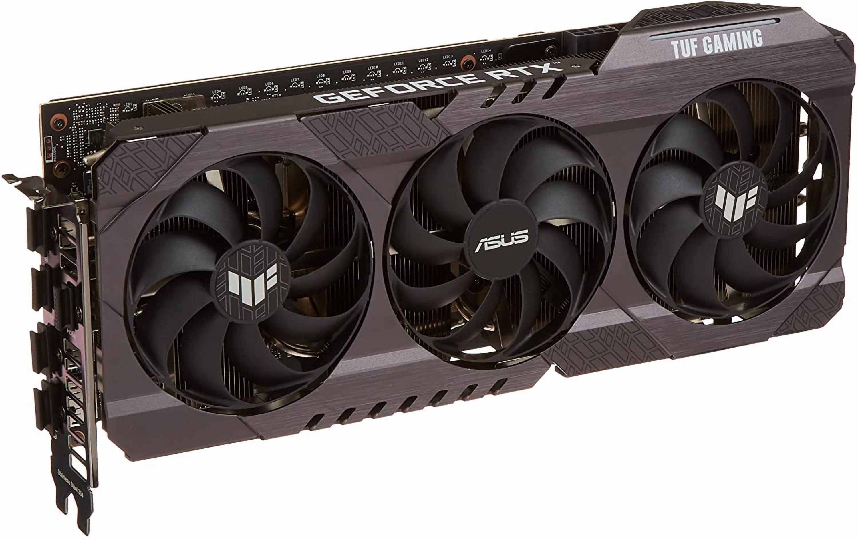 ASUS TUF Gaming NVIDIA GeForce RTX 3060 V2 OC Edition 12GB GPU Graphics ...