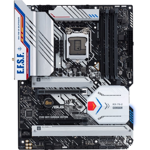 TUF Z590 WIFI GUNDAM EDITION Gaming Desktop Motherboard - Intel Z590 ...
