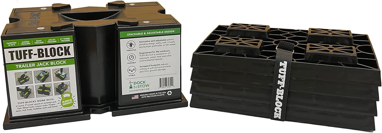 Free Shipping! TUFF-Block by Dock N Stow w/ 4 XL Pads Combo – RV ...
