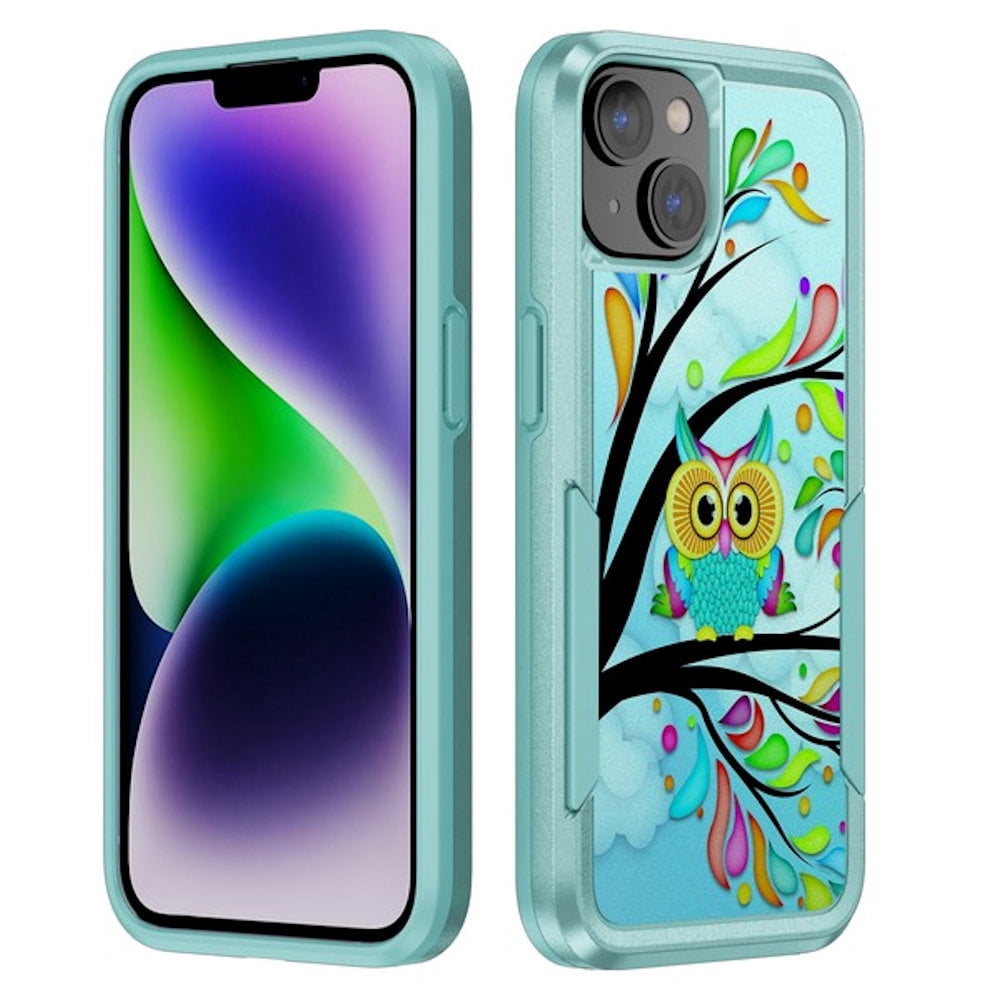 TUFF Hybrid Armor Case for iPhone 14 - Owl - Walmart.com
