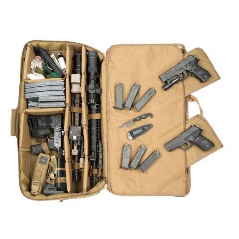 TUFF Products Display Covert Rifle Case- Coyote Brown - Walmart.com
