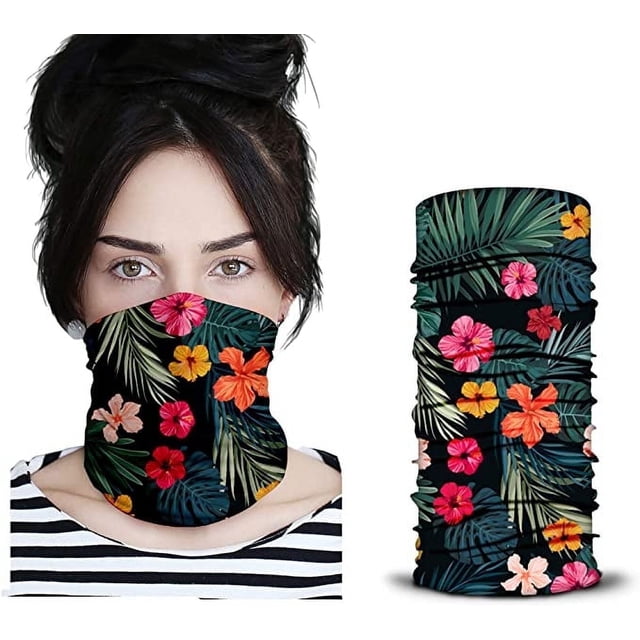 TUFF Sports Face Mask Headwear - Works as Fishing Sun Mask, Neck Gaiter ...