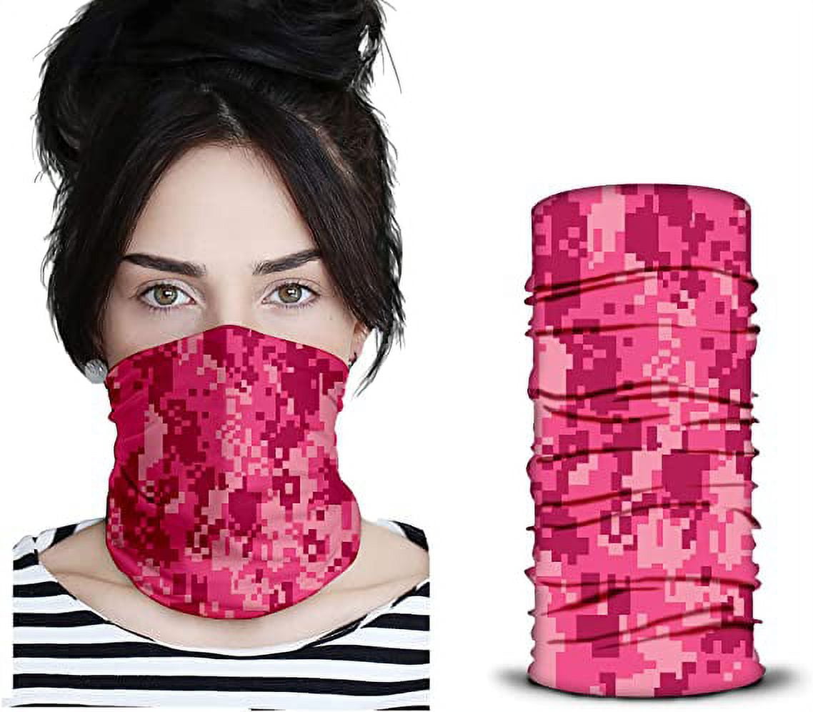 TUFF Sports Face Mask Headwear - Works as Fishing Sun Mask, Neck Gaiter ...