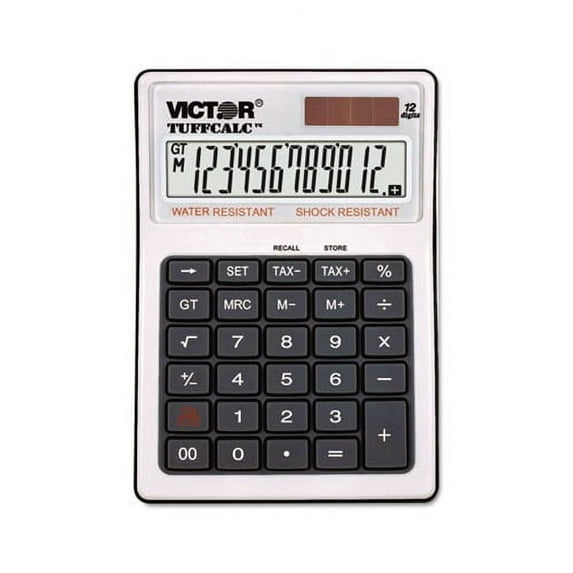 TUFFCALC Desktop Calculator 12-Digit LCD - Walmart.com
