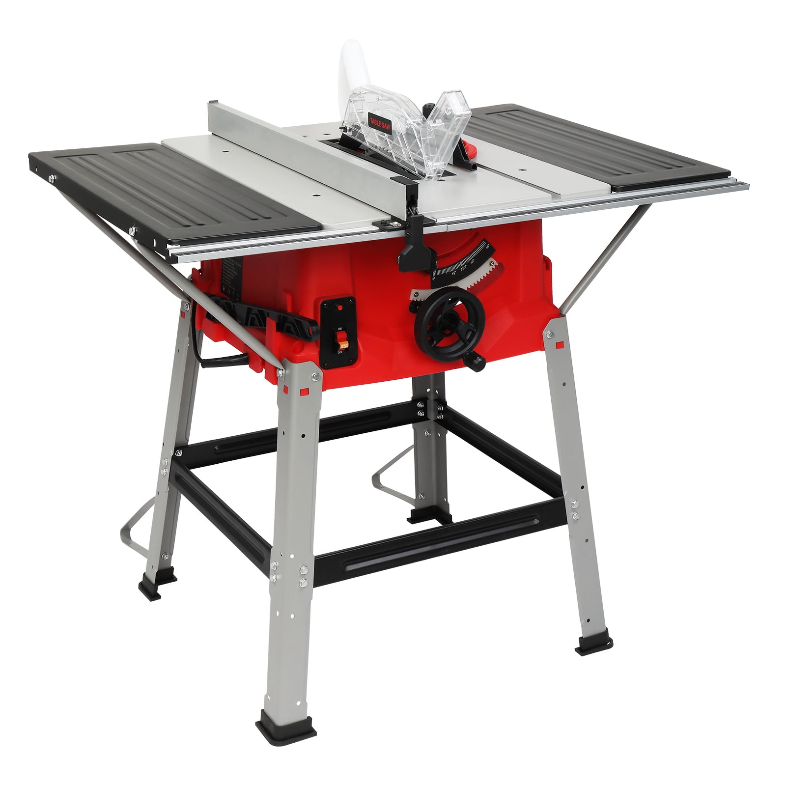 TUFFIOM 10inch Table Saw with Port for Connecting Dust Collector, 60T ...