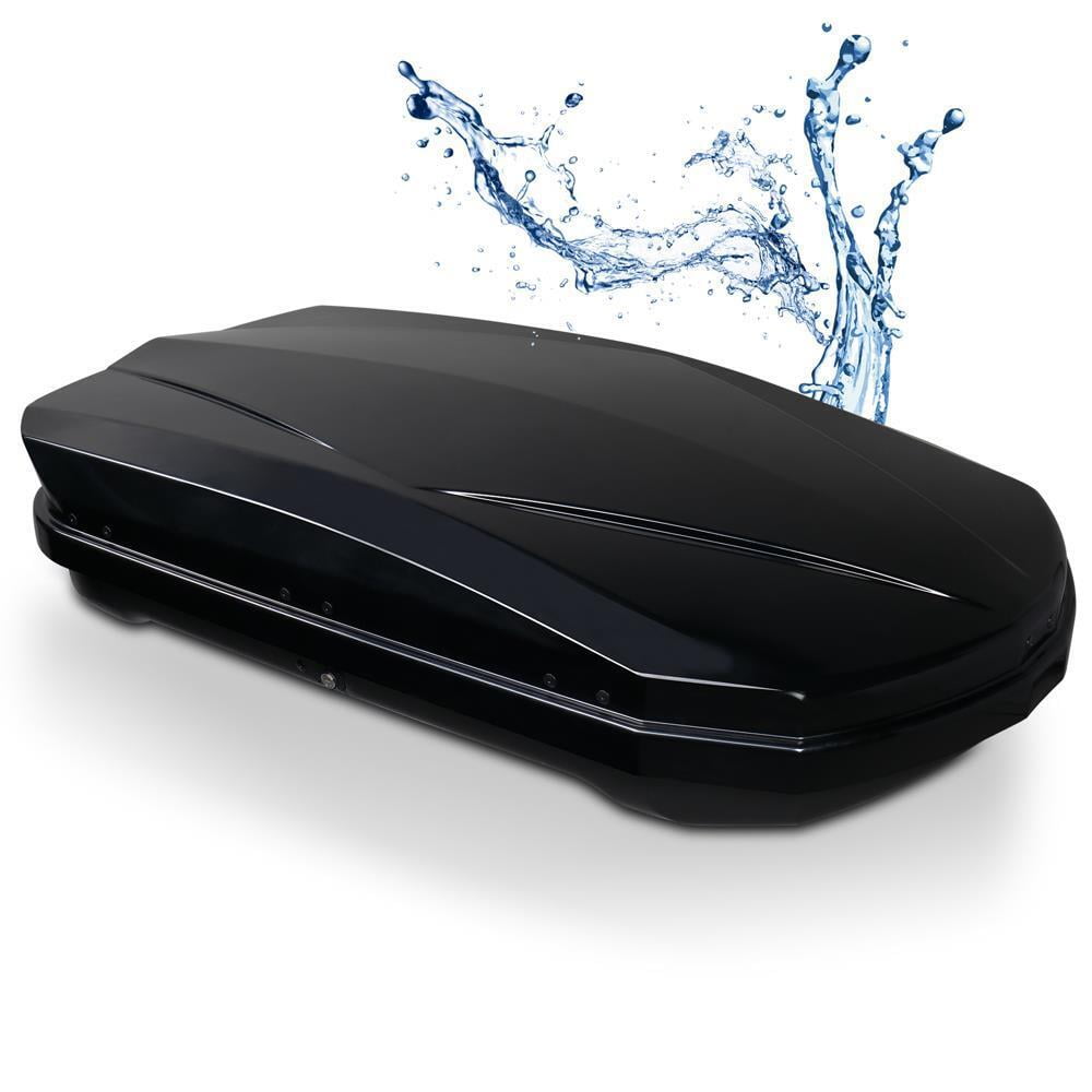 TUFFIOM 11.65 Cu. Ft. Rooftop Cargo Box Luggage Carrier w/ Keys Dual ...