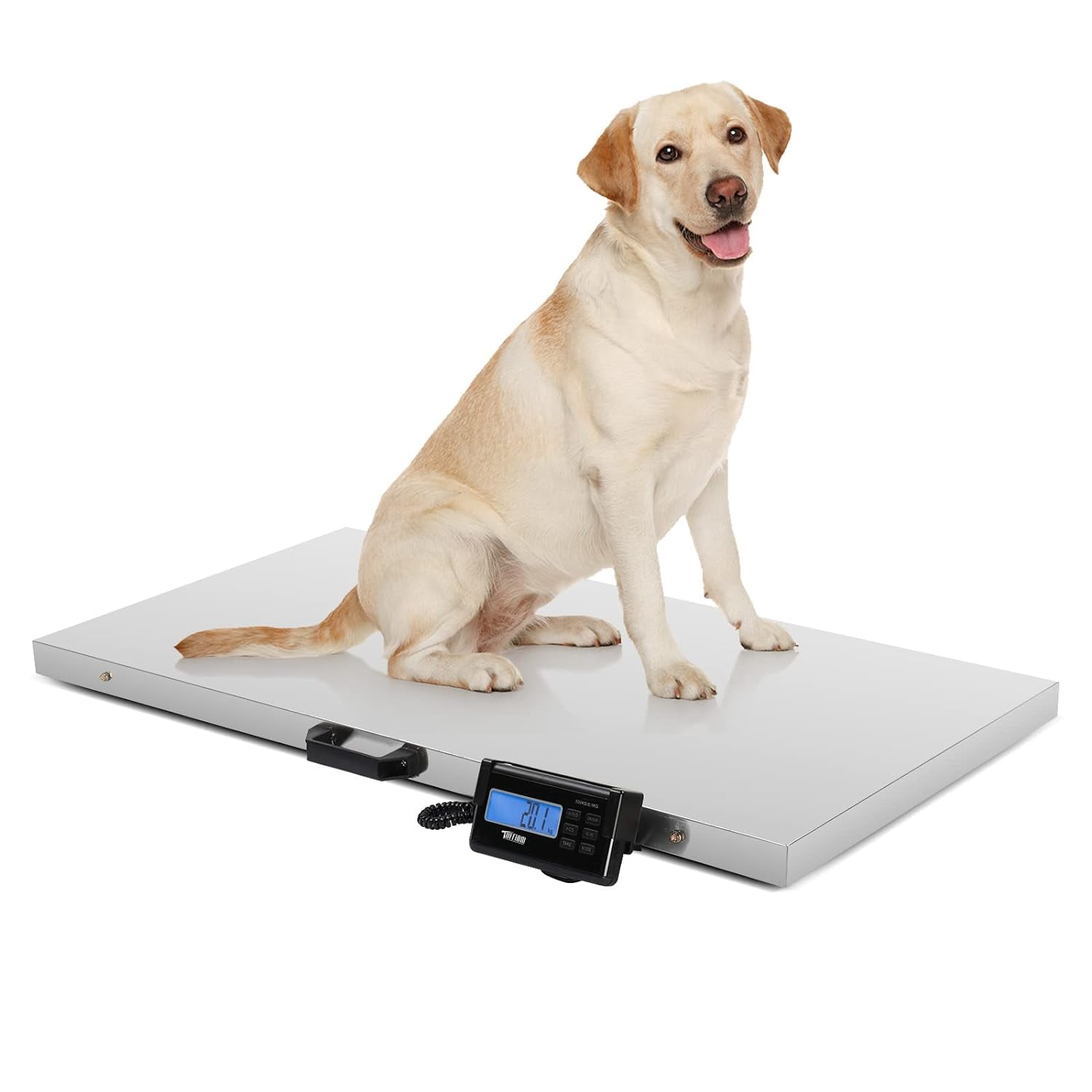 TUFFIOM 1100Lbs x 0.2Lbs Postal Digital Livestock Scale, Electronic ...