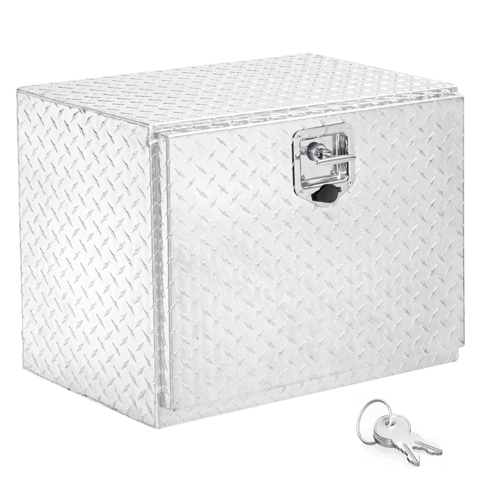 TUFFIOM 24” Aluminum Full Size Utility Chest Toolbox with Lock for ...