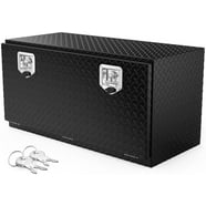 TUFFIOM 36 inch Aluminum Truck Toolbox, Dual Lock & Keys, Storage for ...