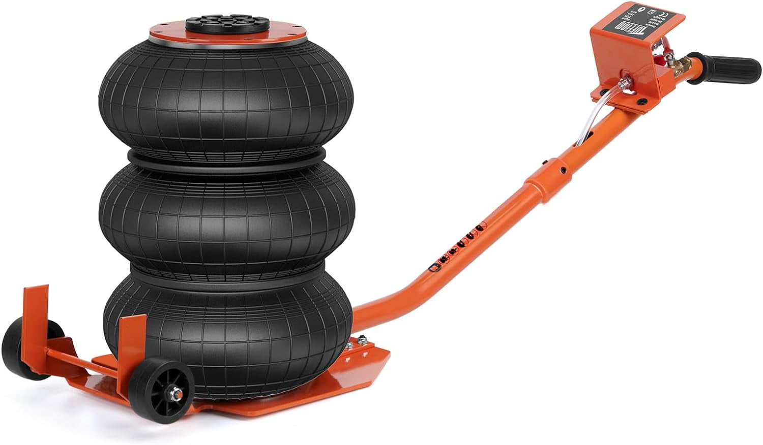 TUFFIOM Air Jack, 3 Ton/6600 LBS Pneumatic Jack, Triple Air Bag Jack Lift w/Long Handle, Fast ...