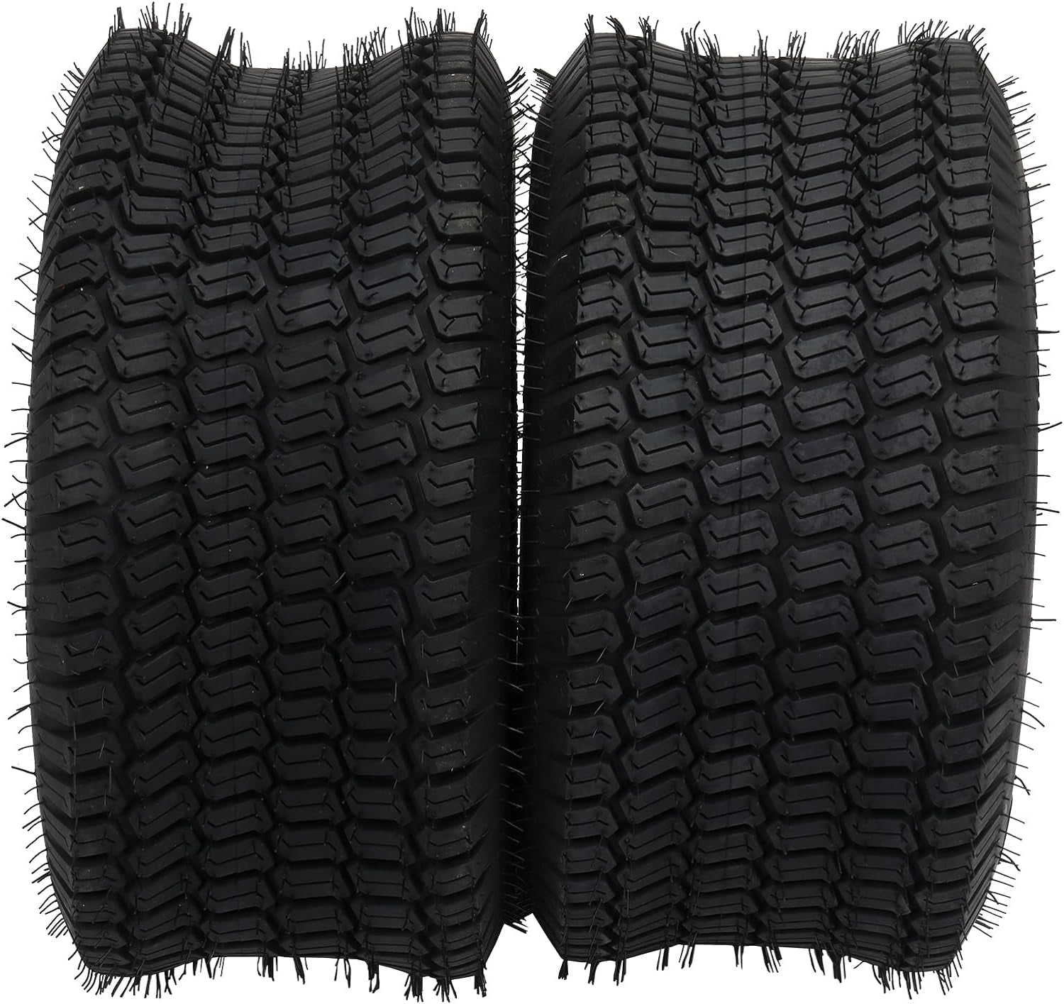 TUFFIOM Lawn Mower Tires Set, Turf Tire Lawn & Garden Tires for Garden ...