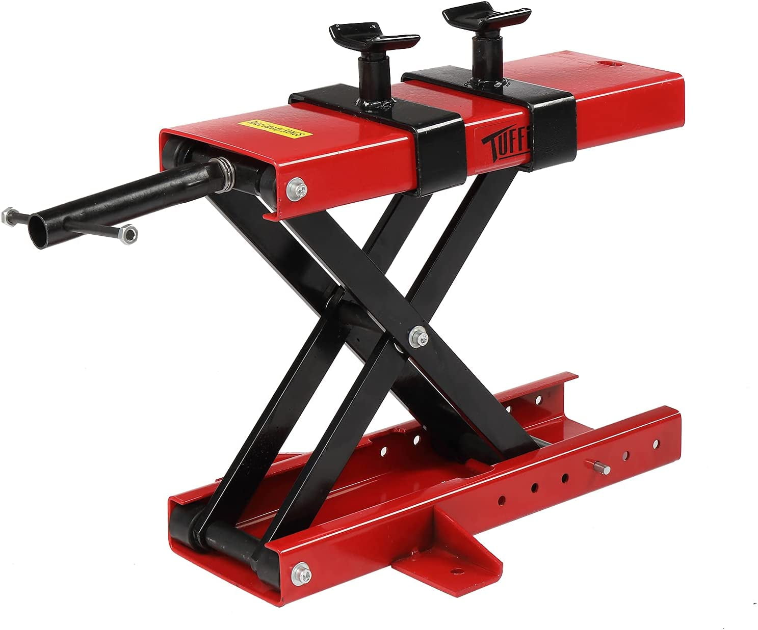 TUFFIOM Motorcycle Lift，1100LBS Motorcycle Scissor Lift with Safety Pin ...