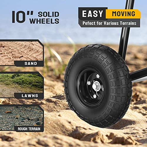 TUFFIOM Outboard Boat Motor Stand, Folding Engine Stand Carrier Cart w ...