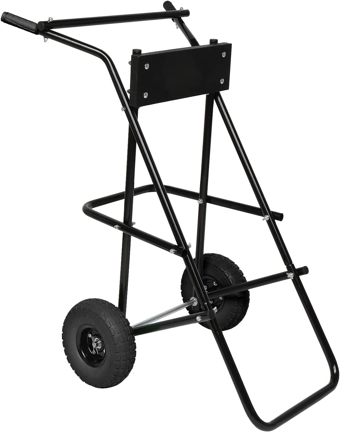 TUFFIOM Outboard Boat Motor Stand, Folding Engine Support Stand w/2 ...