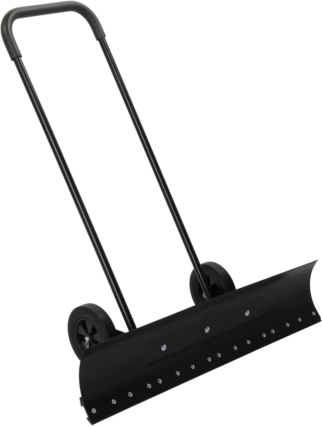 "TUFFIOM 39"" Wide Heavy Duty Snow Pusher Shovel with Wheels ...