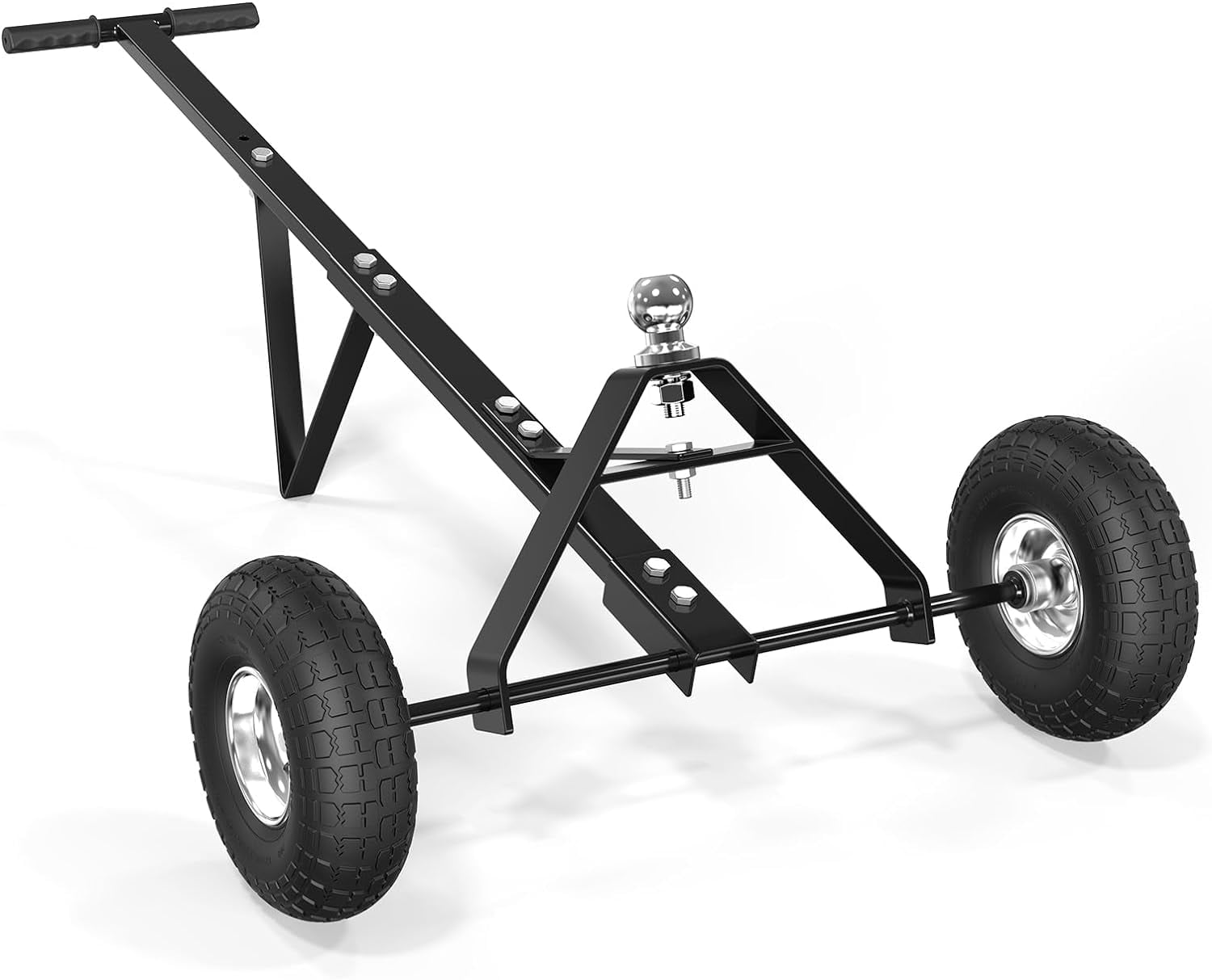 TUFFIOM Trailer Dolly 1 7/8 Ball Hitch Mover, 600 lbs Loading Capacity ...