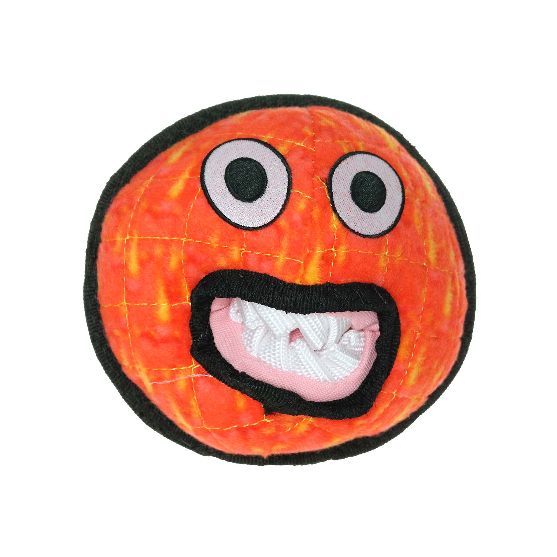 TUFFY® - World's Tuffest Soft Dog Toy - Alien Ball Red - Squeaker ...