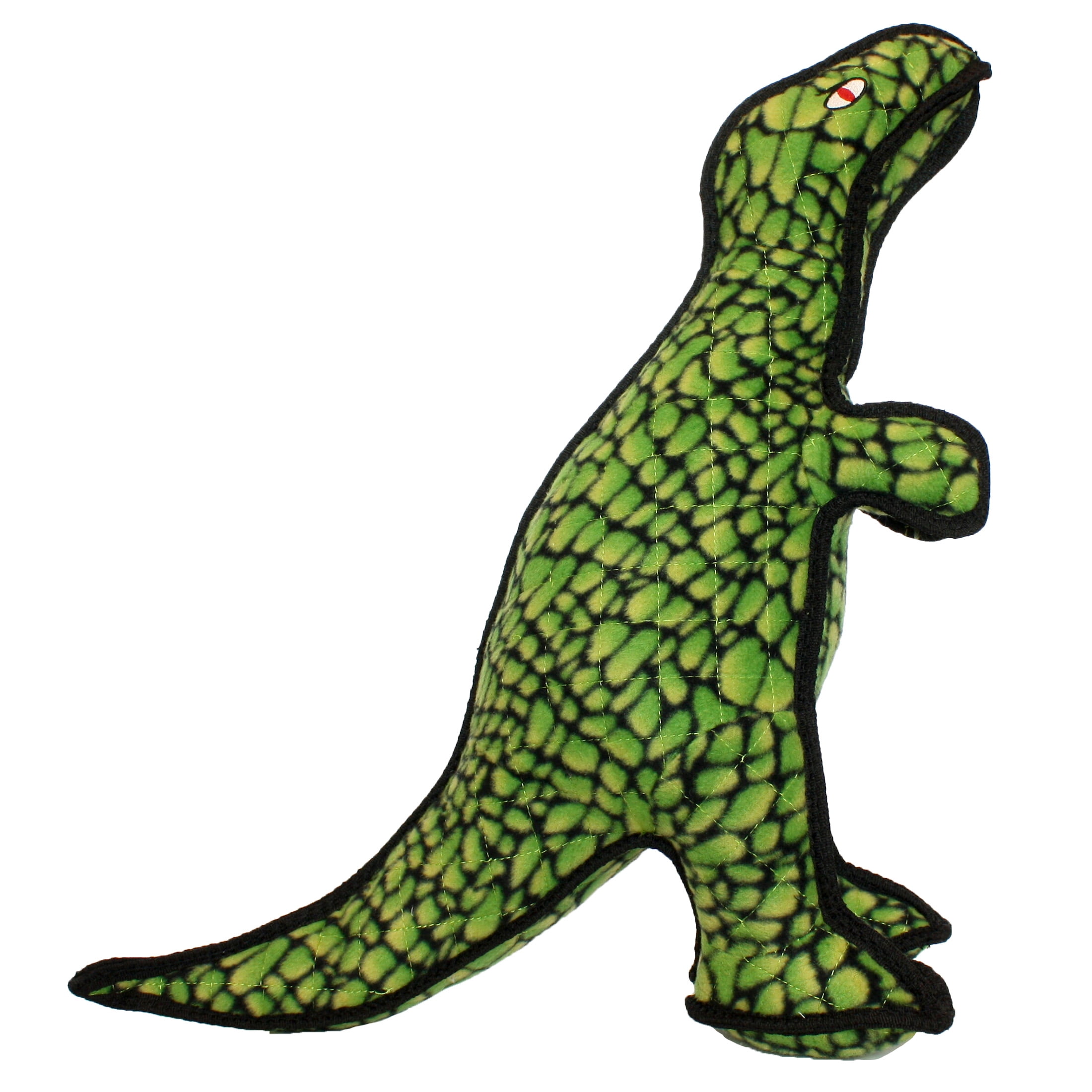 Tuffy Dinosaur T-Rex Durable Plush Squeaker Dog Toy - Walmart.com