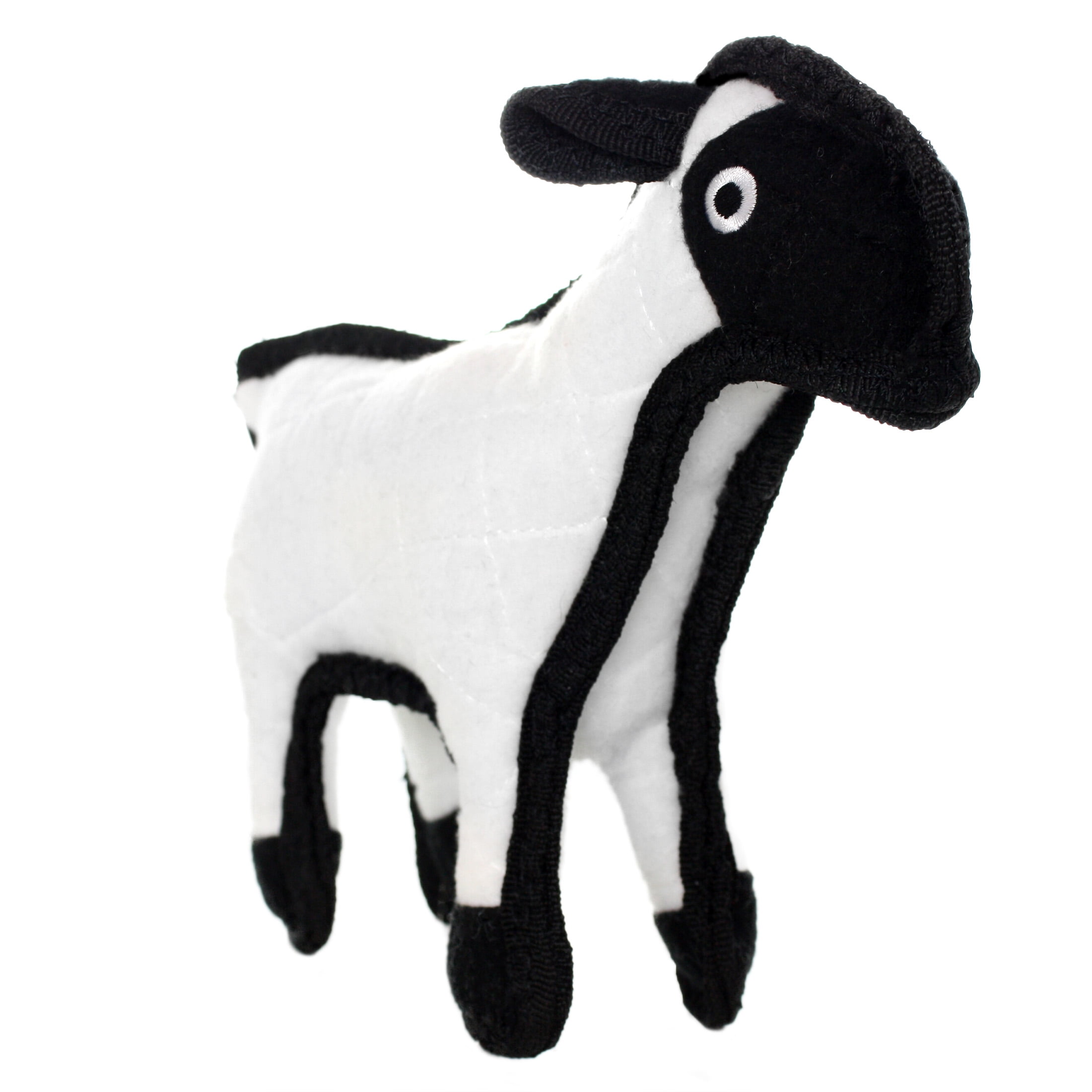 Tuffy Jr Barnyard Sheep Durable Plush Squeaky Dog Toy - Walmart.com