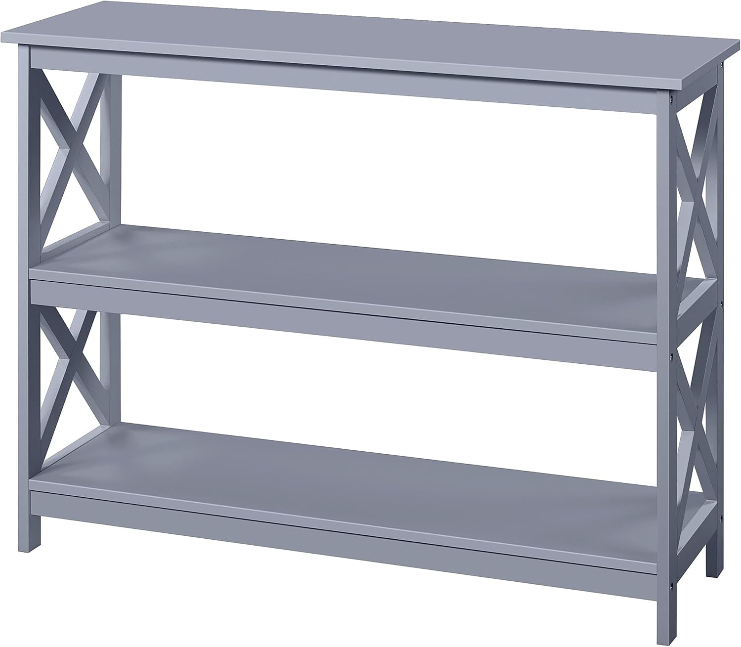 snbywihxnm Console Table Narrow Long Sofa Table 3 Tiers Wood Entryway ...