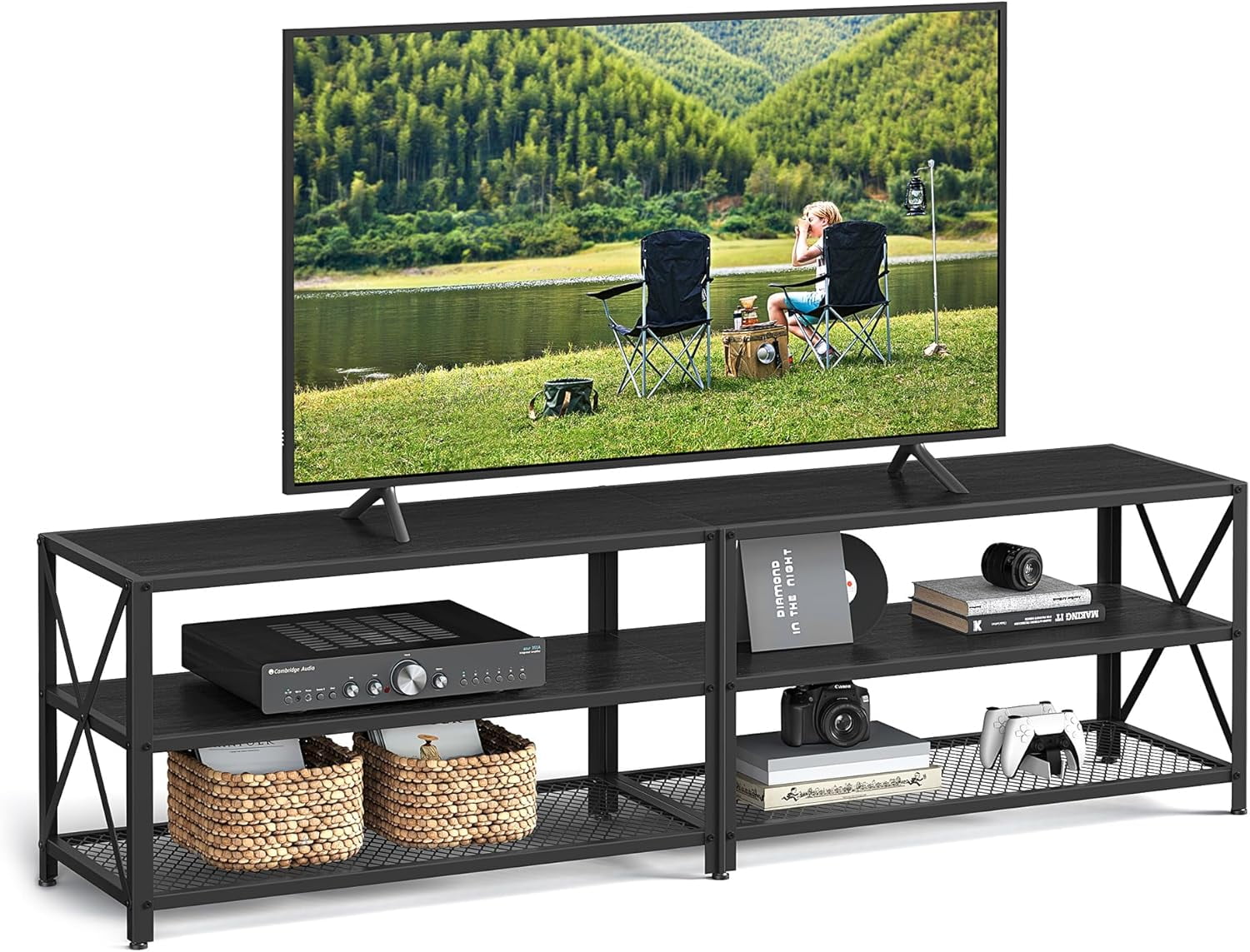 TUFVINBOI TV Stand TV Console for TVs Up to 70 Inches TV Table 63 ...