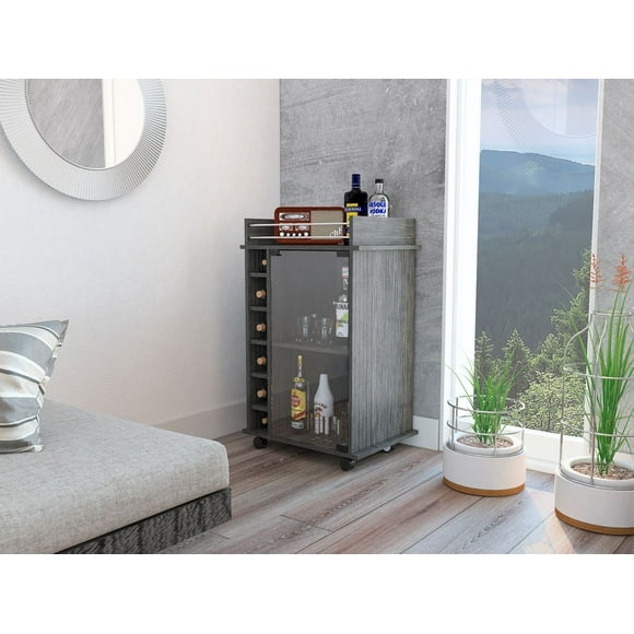 Locking Liquor Cabinet