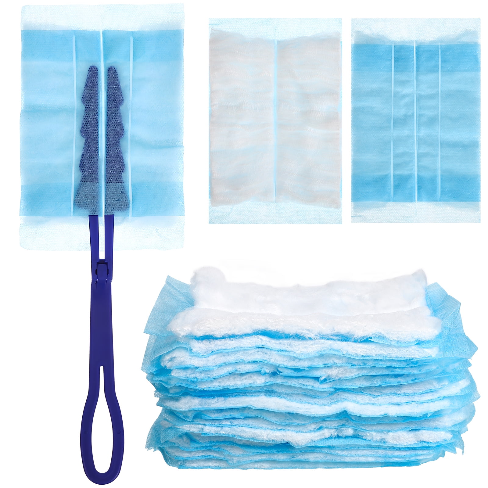 TUIBELY 1 Set Cleaning Duster With Duster Refills Electrostatic Duster ...