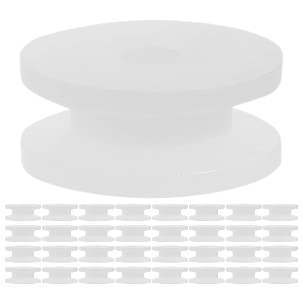 TUIBELY 50pcs Plastic Belt Pulley Small Wheel 2mm Hole Gear for RC Car ...