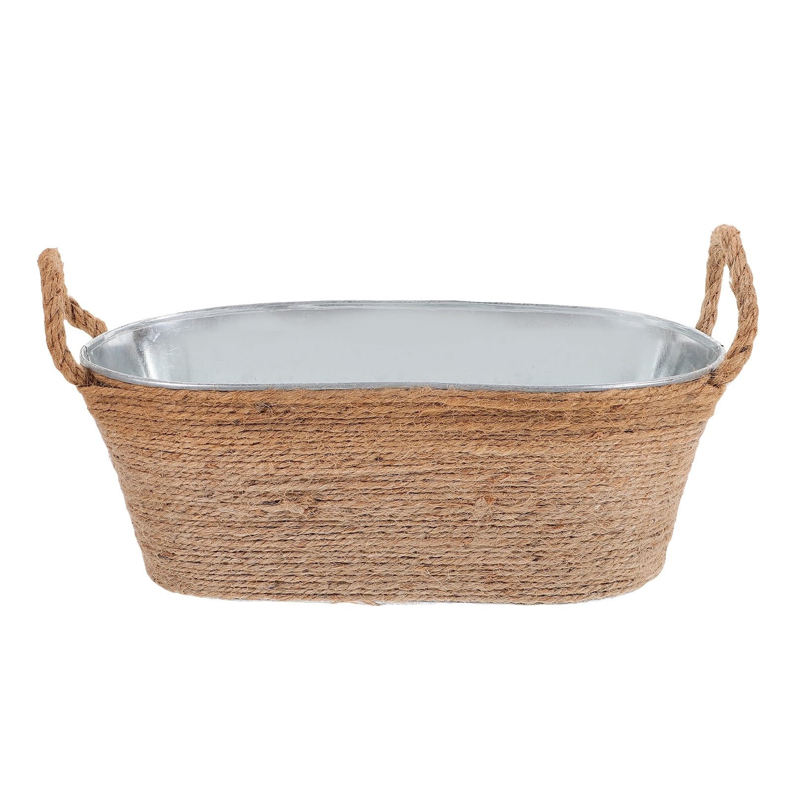 TUIBELY Ice Cube Bucket Container Wine Beer Bottle Cooling Bucket Oval ...