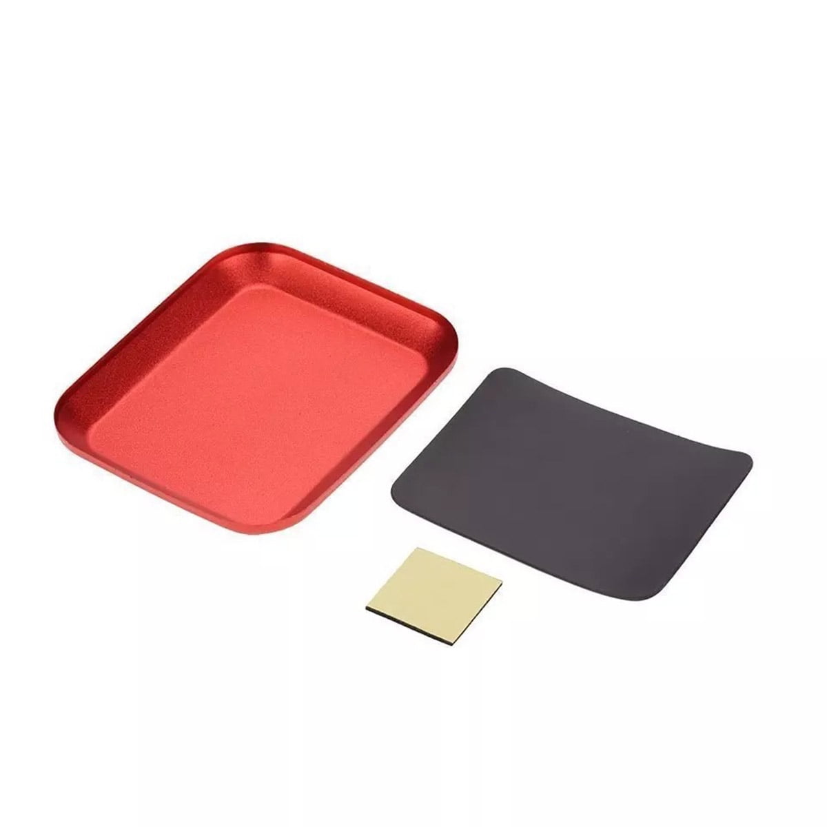 TUIBELY Magnetic Metal Screw Tray - Red - Walmart.com