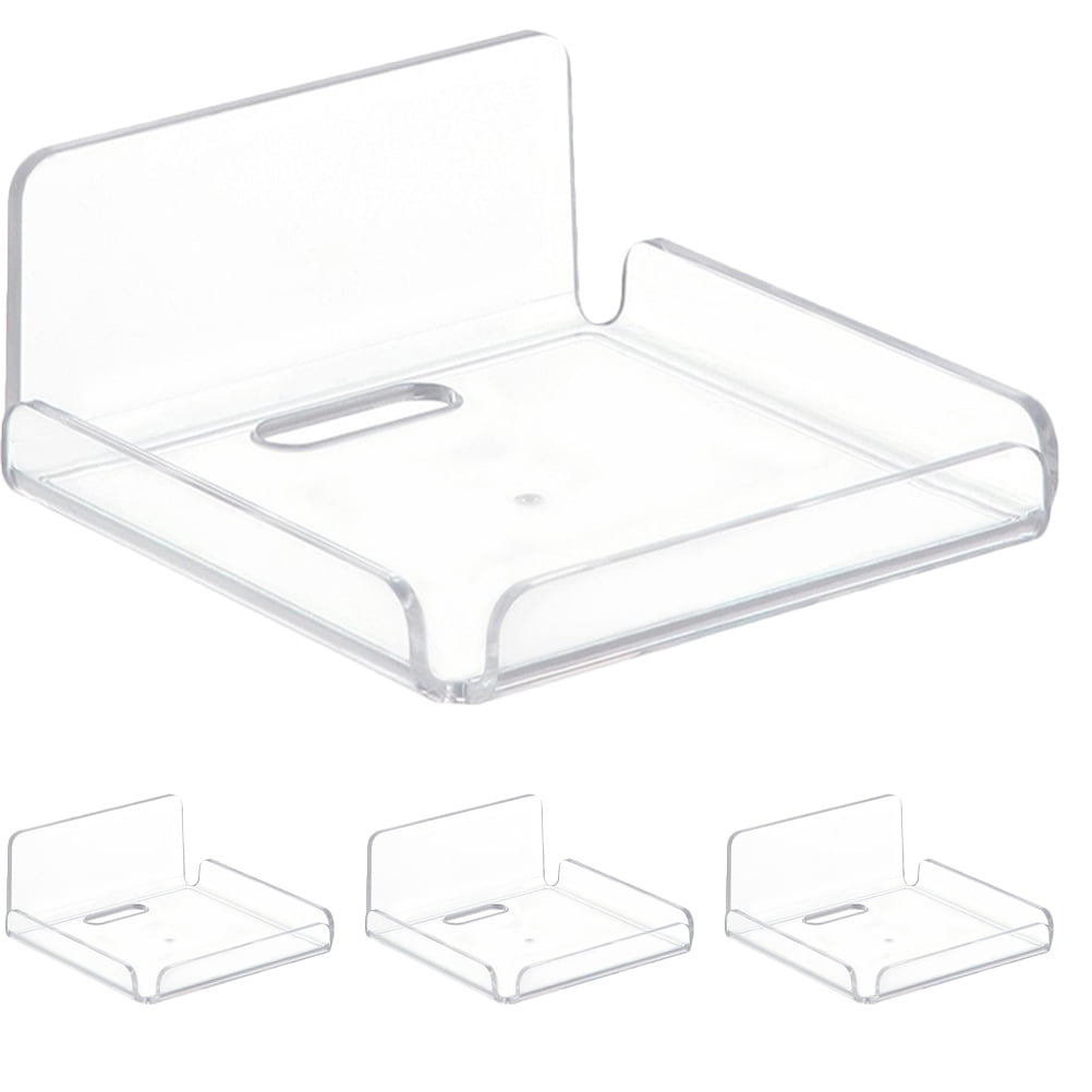 TUIBELY Wall Shelf Set for Baby Monitor, Router, Camera, Speaker ...