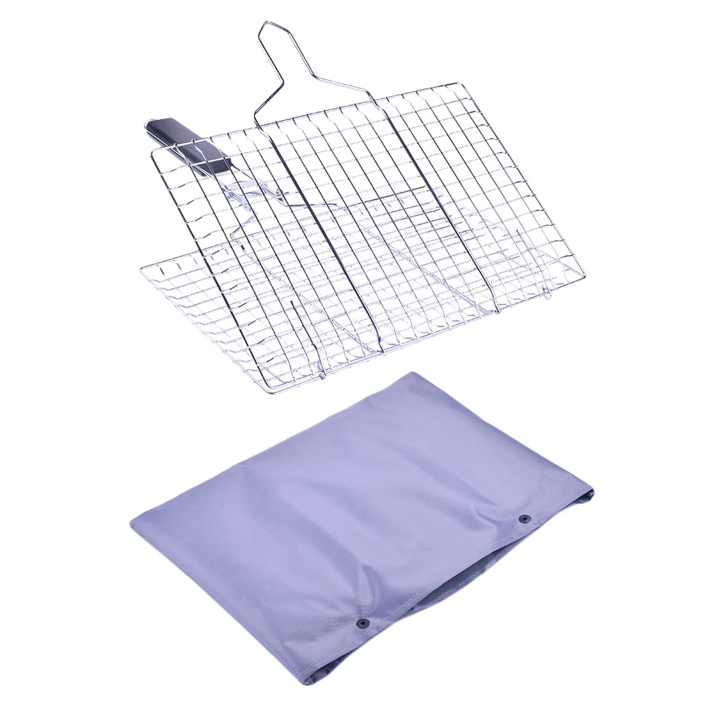 GOOHOCHY 1 Set of Grilled Fish Chicken Net BBQ Net Picnic Grill Net ...