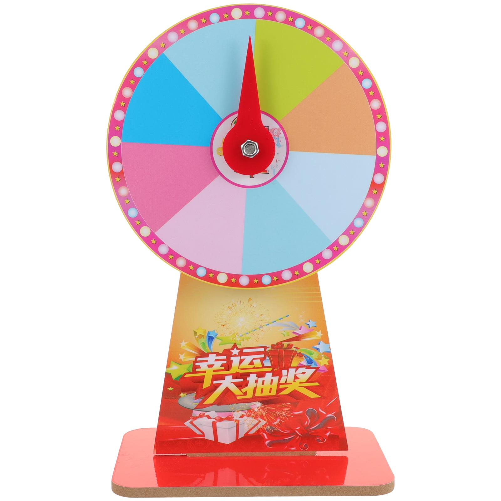 TUIBELYN 1 Set of Plastic Fortune Game Roulette Wheel Fortune Board ...