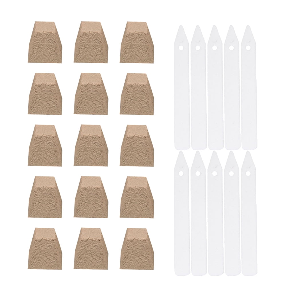 GOOHOCHY Biodegradable Paper Nursery Cups for Garden Use Assorted Color ...