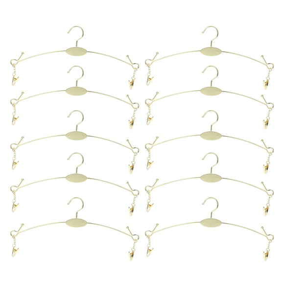 Econoco B387160 16 in. Steel Lingerie Hanger with Regular Hook - Chrome ...