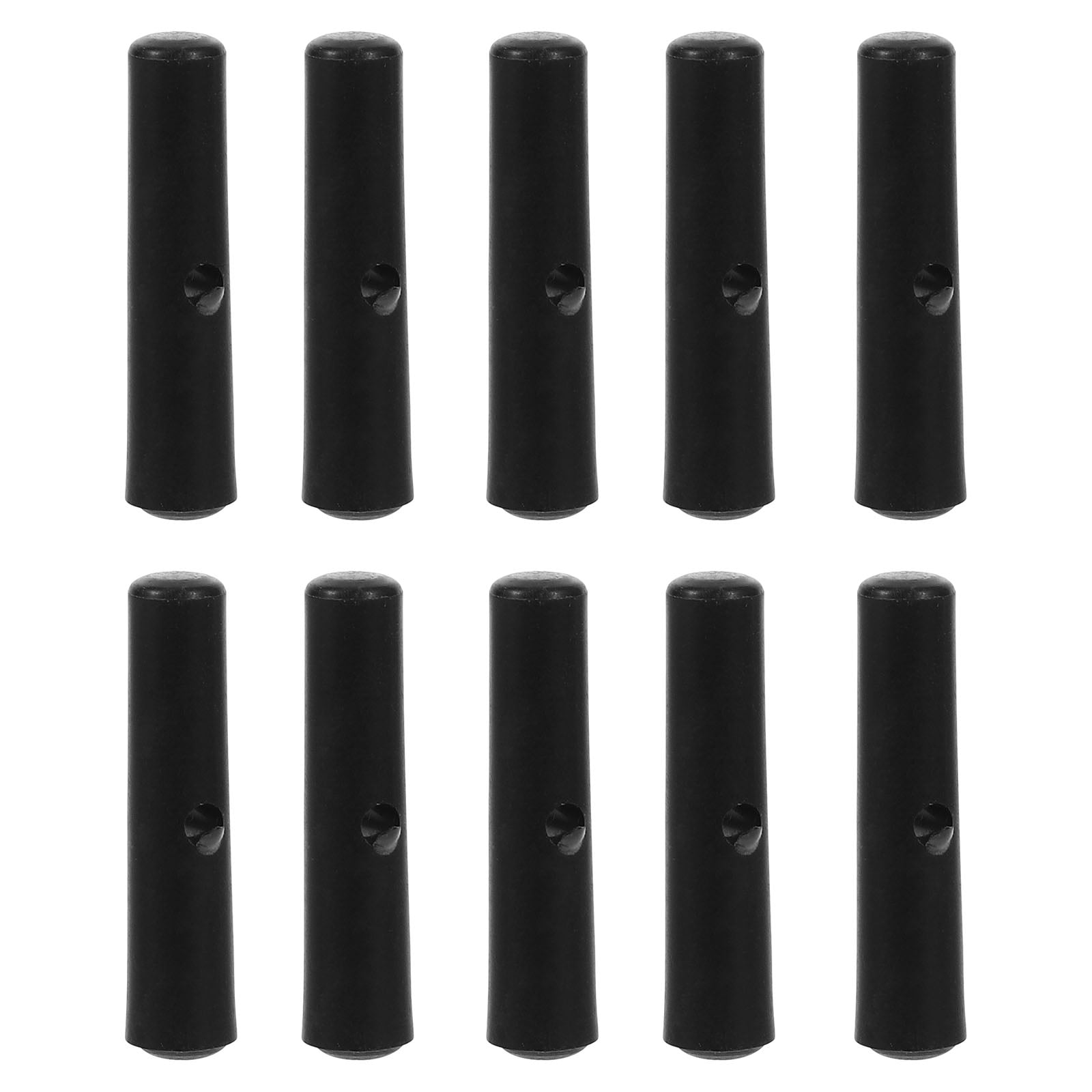 TUIBELYN 10pcs Umbrella Tail Beads Plastic Umbrella Tail Beads Repair Umbrella Bone Covers ...