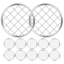 Visland Flower Jar Lid High Durability Rust-proof Metal Floral Insert Canning Grids Mason Jar ...