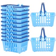 Fun Express 6 Pieces Neon Tall Plastic Storage Baskets with Handles ...