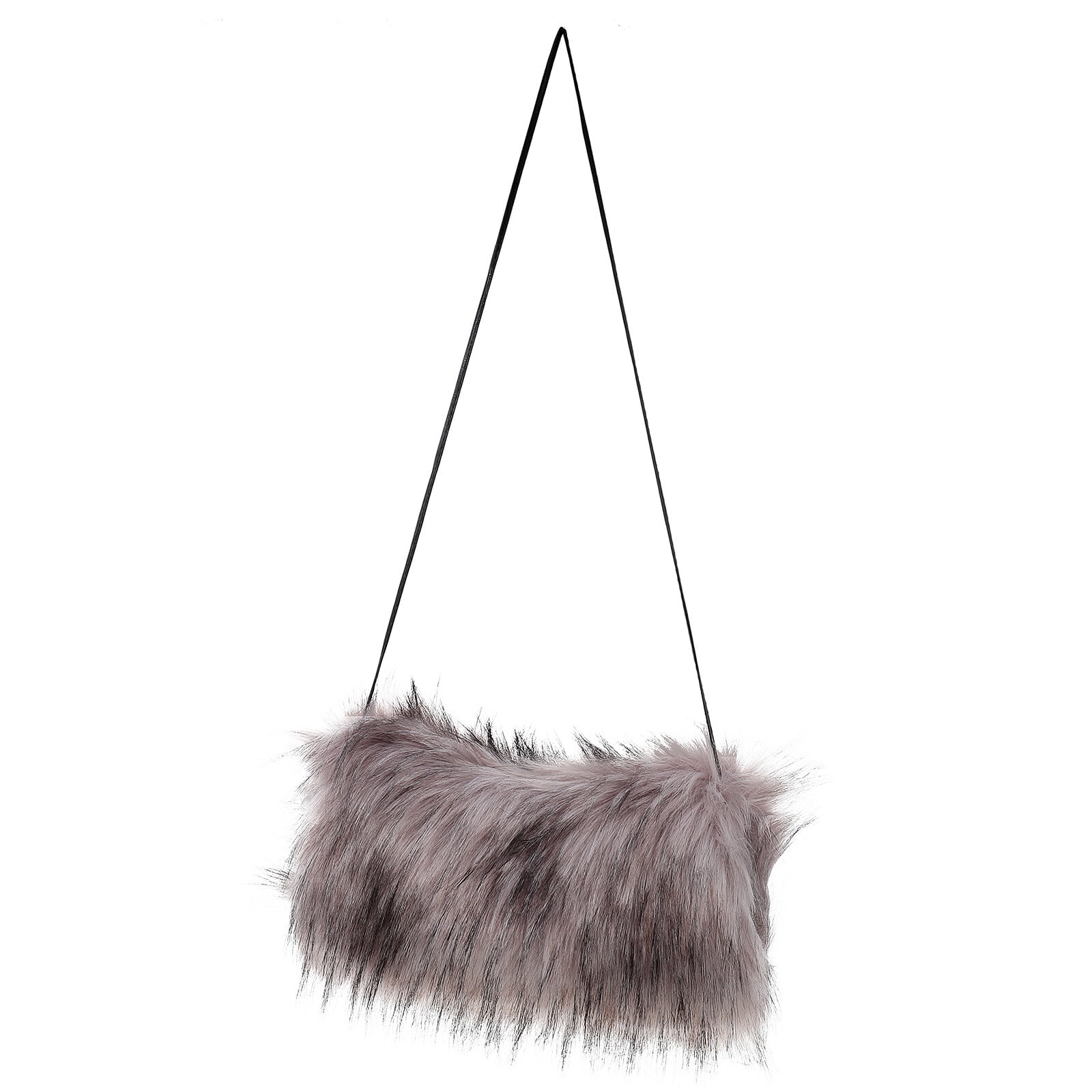 TUIBELYN 1PC Faux Fur Women Warm Hand Muffs Winter Super Warm Muff Arm ...