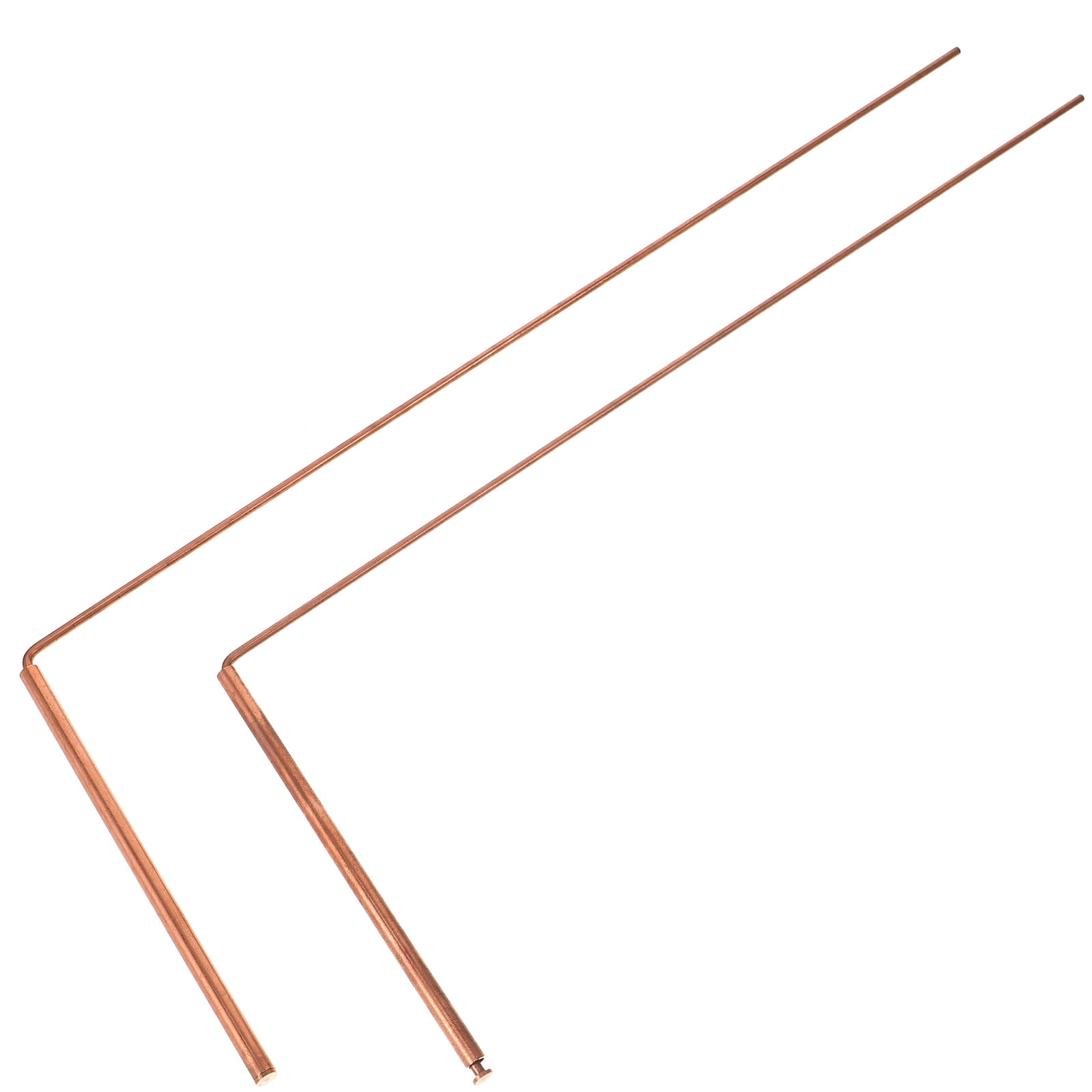 TUIBELYN 2Pcs Dowsing Rod Brass Dowsing Rod Portable Divining Probe Rod ...