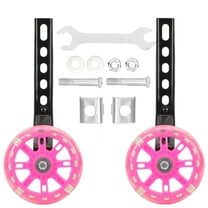 ZOUYUE Adjustable Metal & Rubber Training Wheels for Kids Bike, 12-20 ...