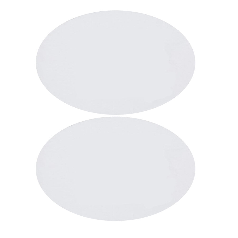 TUIBELYN 2pcs Cotton Panel Boards Oval Shaped Artist Painting Boards ...