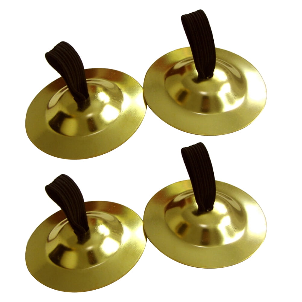 TUIBELYN 4pcs Finger Cymbals for Belly Dancing & Percussion - Walmart.com