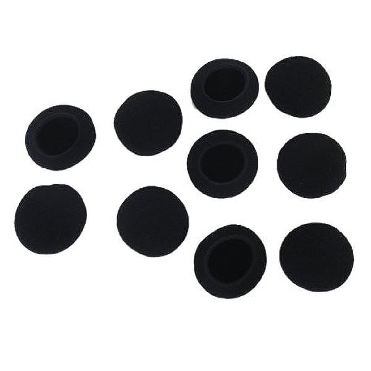 Mobutofu Headphone Accessories Ear Pads Black Foam 5 Pairs 1.97in ...
