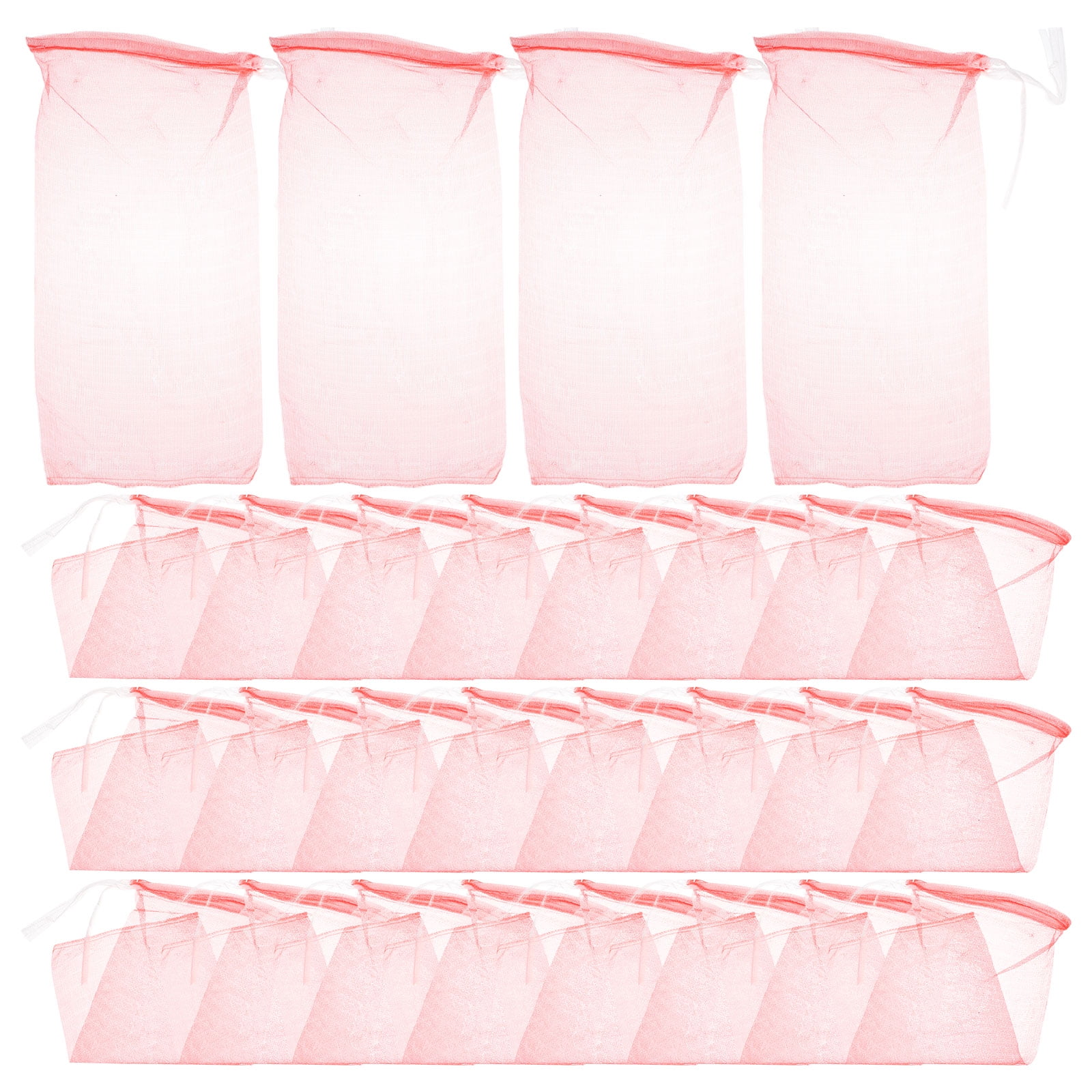 TUIBELYN 50pcs Agricultural Vegetable Bags Mesh Onion Packing Bags ...