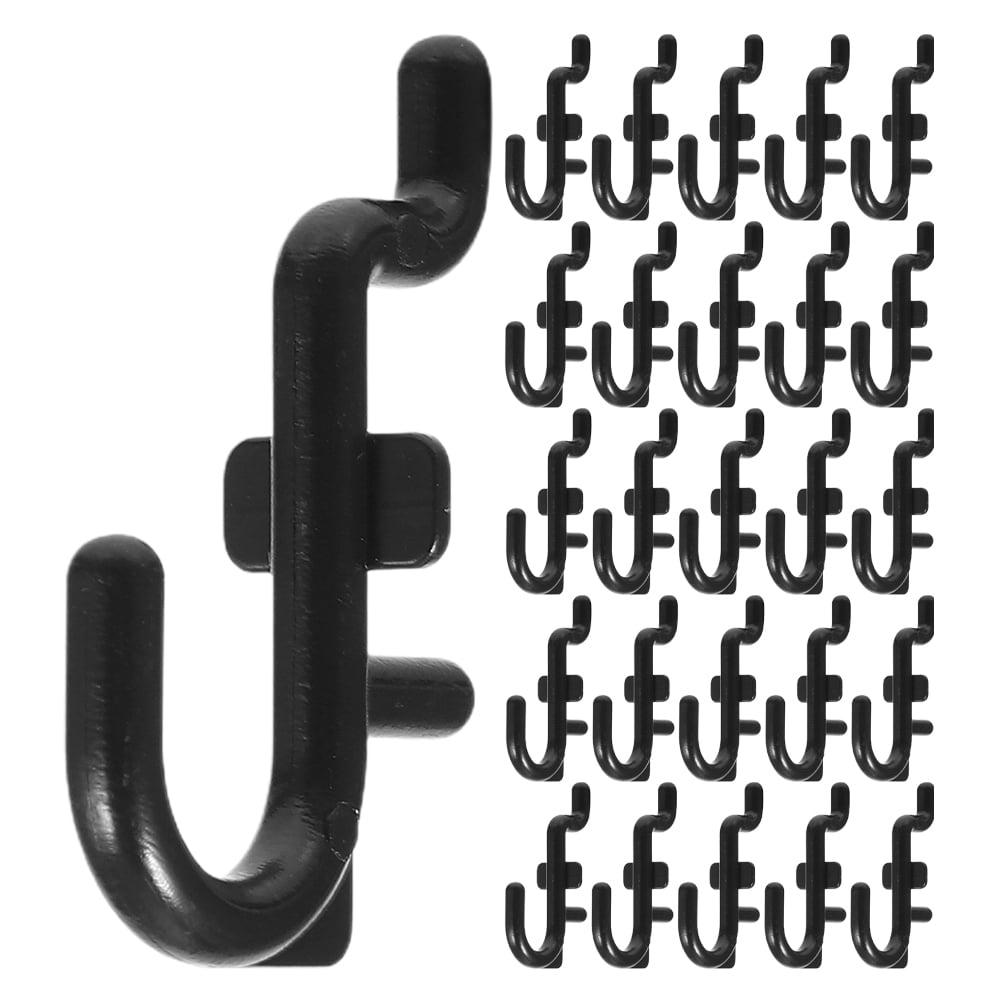 TUIBELYN 50pcs Pegboard Hooks Pegboard Tools Hangers Plastic Tools ...